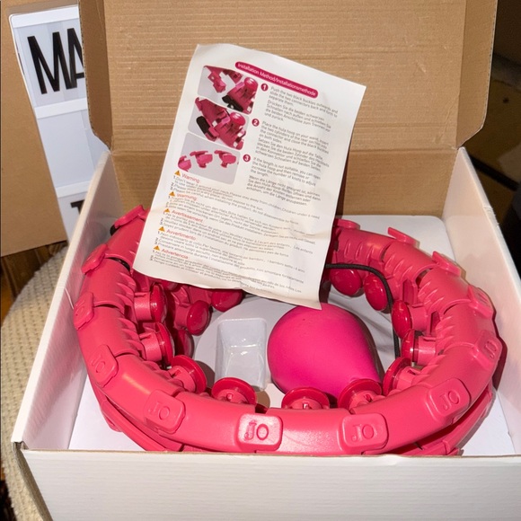 Exercise | Accessories | Pinkweighted Hoola Hoop | Poshmark
